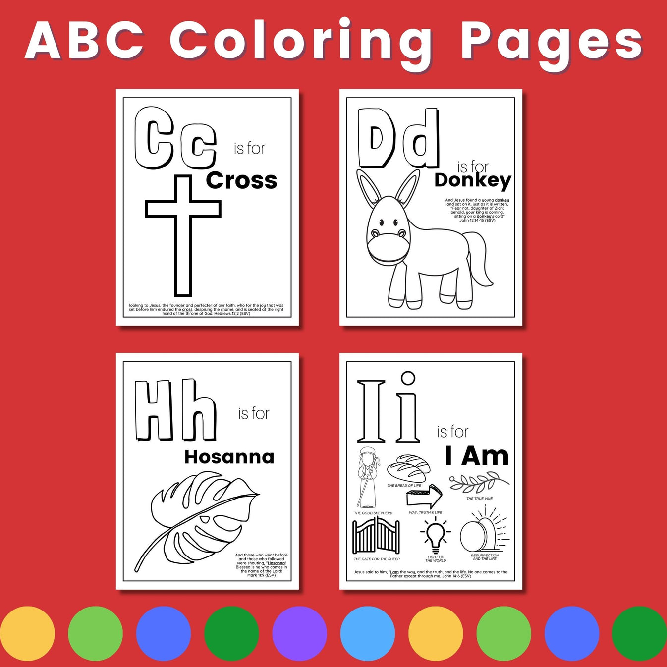C is for Cross: Easter Bible Activity Book for Kids | Gospel-Centered ...