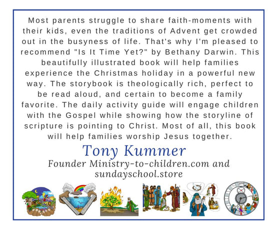 "Is It Time Yet?" 4-Week Advent/ ChristmasCurriculum for Church and Ho ...