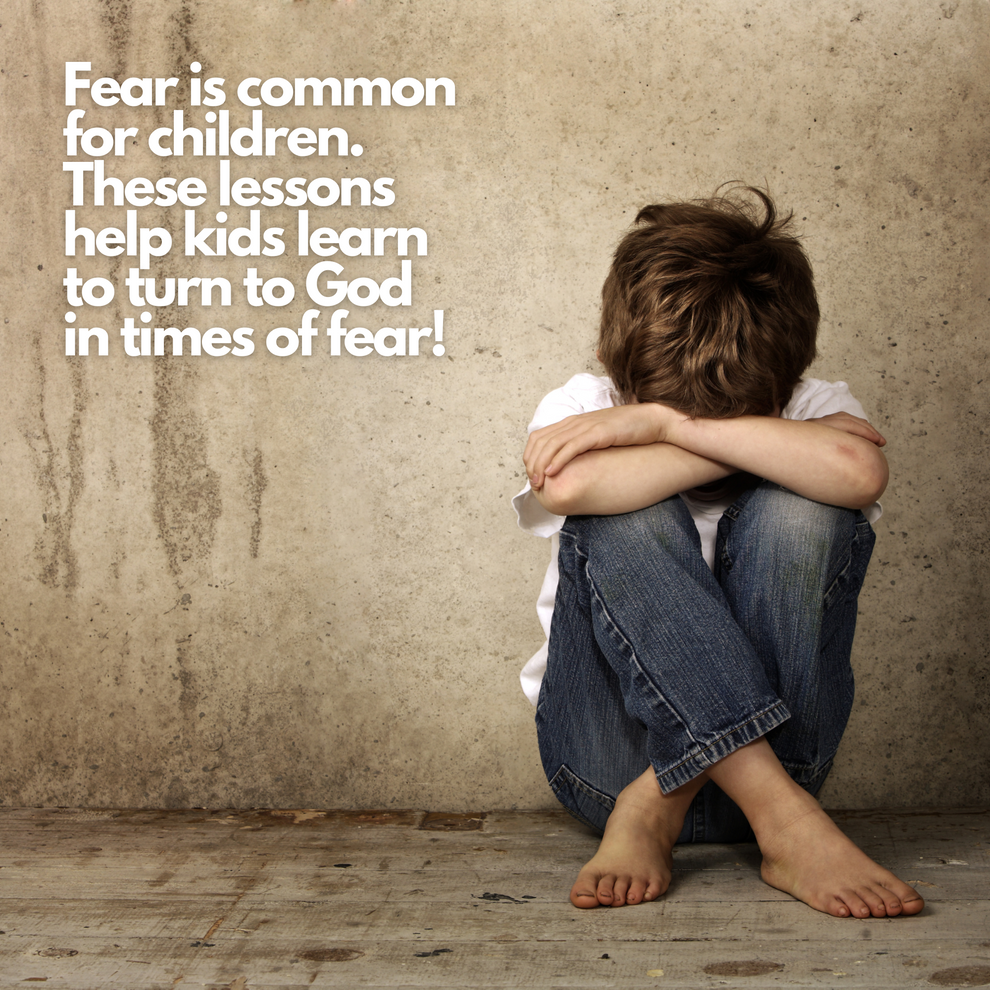 Faith Over Fear | 5-Week Bible Curriculum for Kids | Sunday School ...