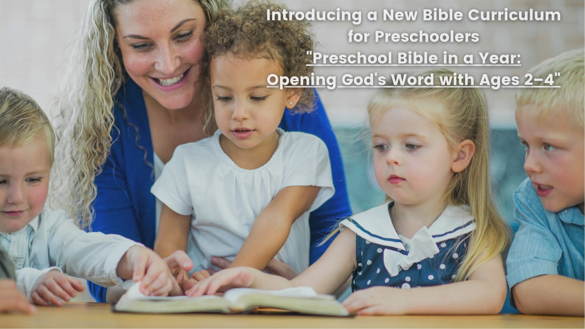 Preschool Bible in a Year - 52 Sunday School Bible Lessons for Ages 2 ...