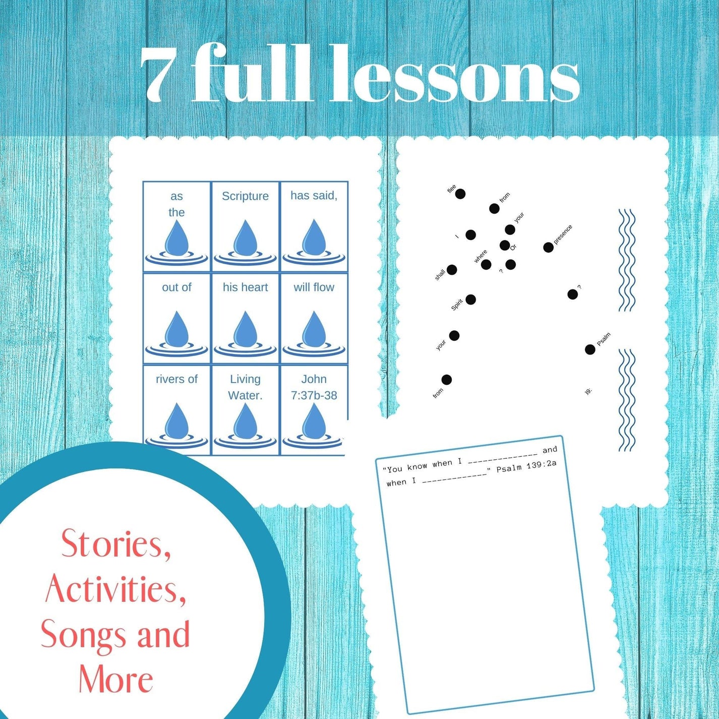 Splash Bible Curriculum for Kids – 7-Week Water-Themed Sunday School ...