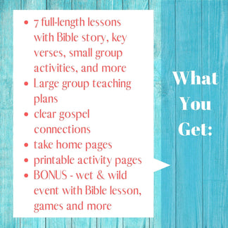 Splash Bible Curriculum for Kids – 7-Week Water-Themed Sunday School ...